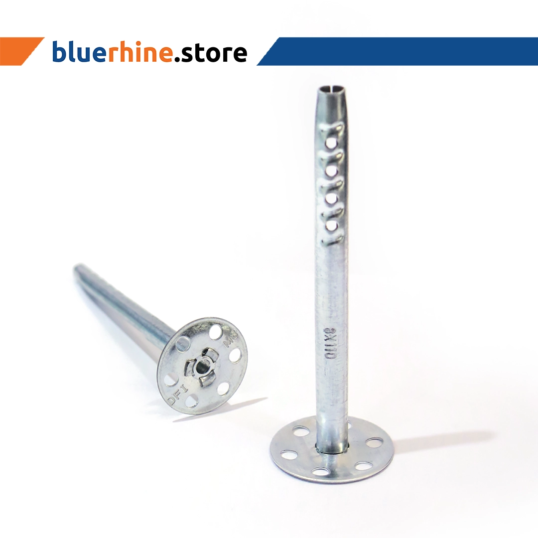 Buy GI Metal Rockwool Insulation Fixing Stud 8 MM x 110 MM(250 Nos/Pkt ...